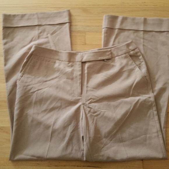new | Pants & Jumpsuits | Nwt Nyco Tan Pants Wide Legsize 4 | Poshmark